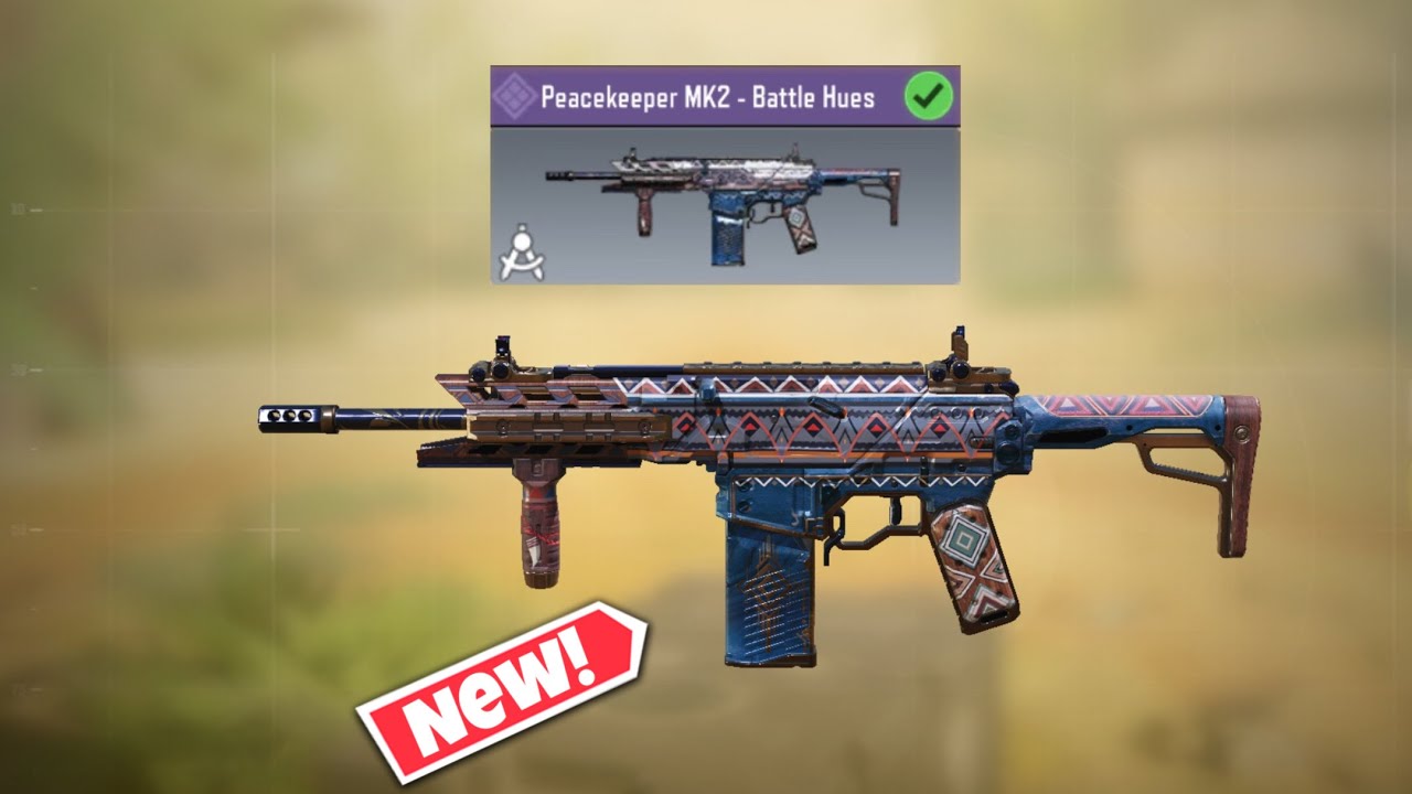 New Peacekeeper MK2 - Battle Hues in Call Of Duty Mobile S4 2024 ...