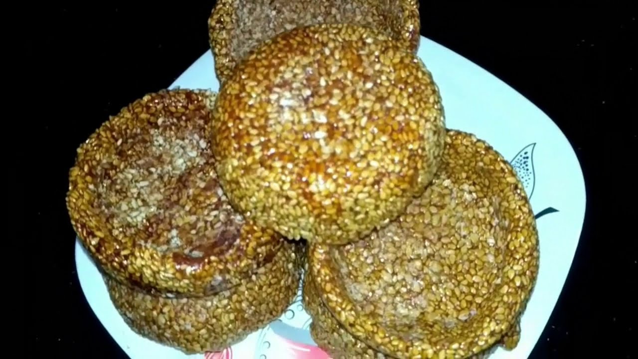 Tilkut Recipe,Gur Til ka Tilkut Recipe in Hindi,Makar Sankranti Recipes ...