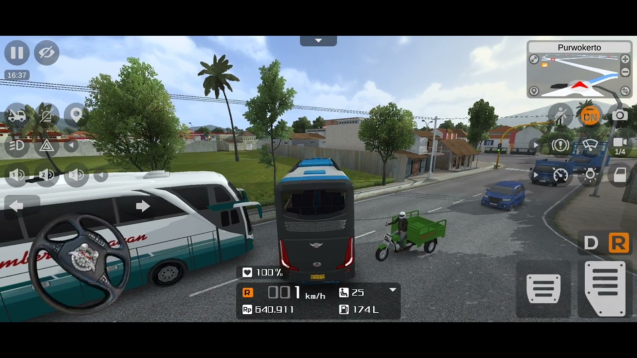 bus running wrong route #bussimulator #road #driving #game - YouTube