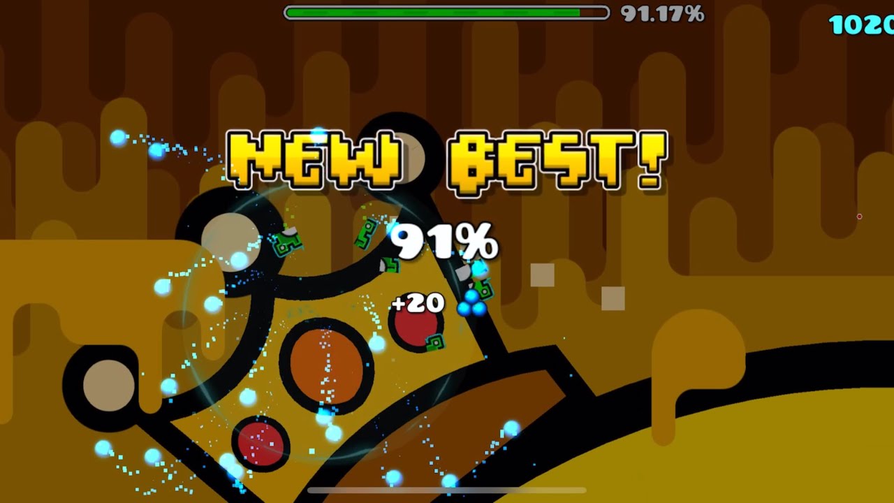 B 91% fail. Geometry dash (full video) - YouTube