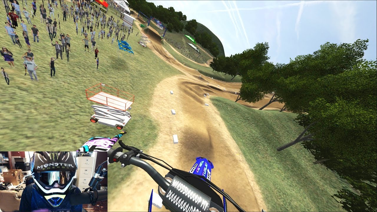 Motocross Simulator? Esports NASCAR iRacing MX Simulator - YouTube