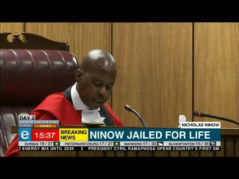 Nicholas Ninow jailed for life - YouTube