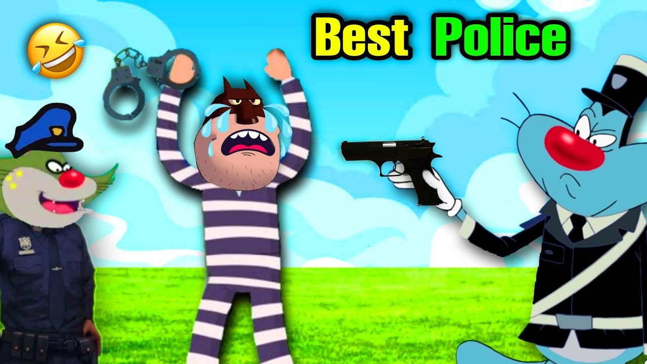 Oggy And Jack Became Best Police 😱 Funny Game Police Simulator 🤣 Oggy ...