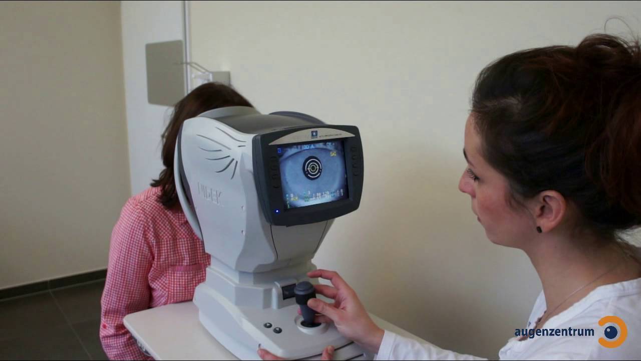 Sehschärfeprüfung Autorefraktometer | MUNICH EYE - YouTube