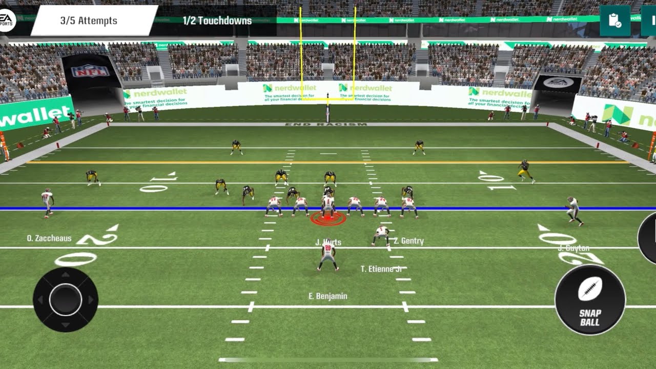 Madden NFL 23 Mobile Football gameplay on iPhone 14 Pro Max - YouTube