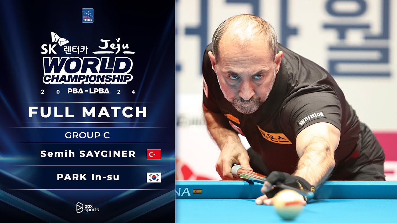 FULL MATCH: Semih SAYGINER - PARK In-su | PBA Vòng Bảng - Bảng C ...
