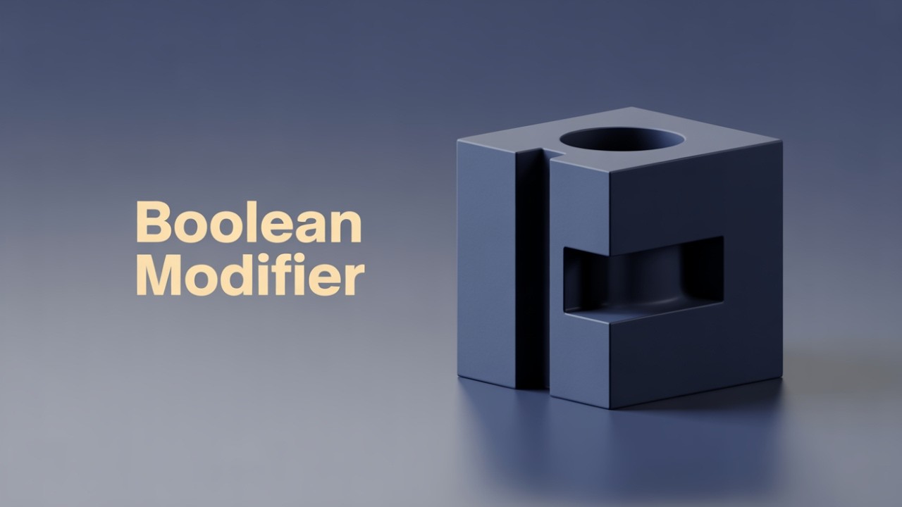 Boolean Modifier in Blender in Hindi – Master Every Cut Like a Pro ...