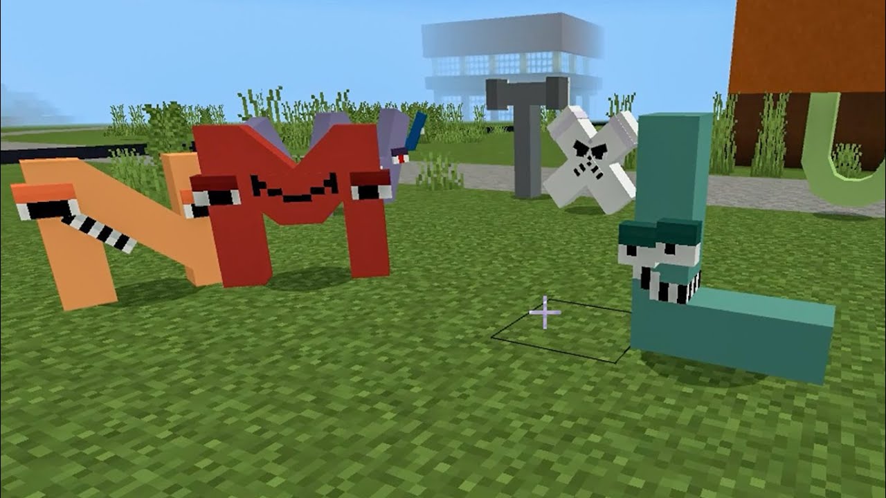 NEW!!! Alphabet Lore ADDON in Minecraft PE - YouTube