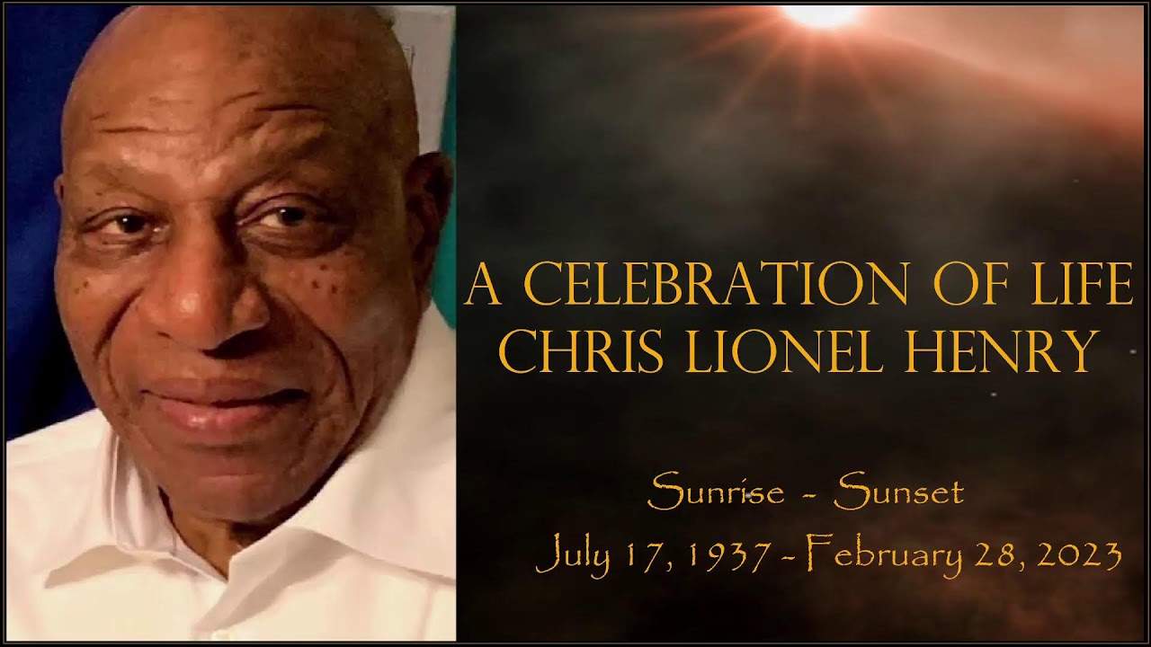 Homegoing service for Christopher Lionel Henry - YouTube