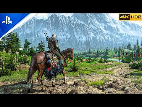 The Witcher 3: Wild Hunt Remastered & Songs of the Past | Full Gameplay Demo [4K HDR] No Commentary