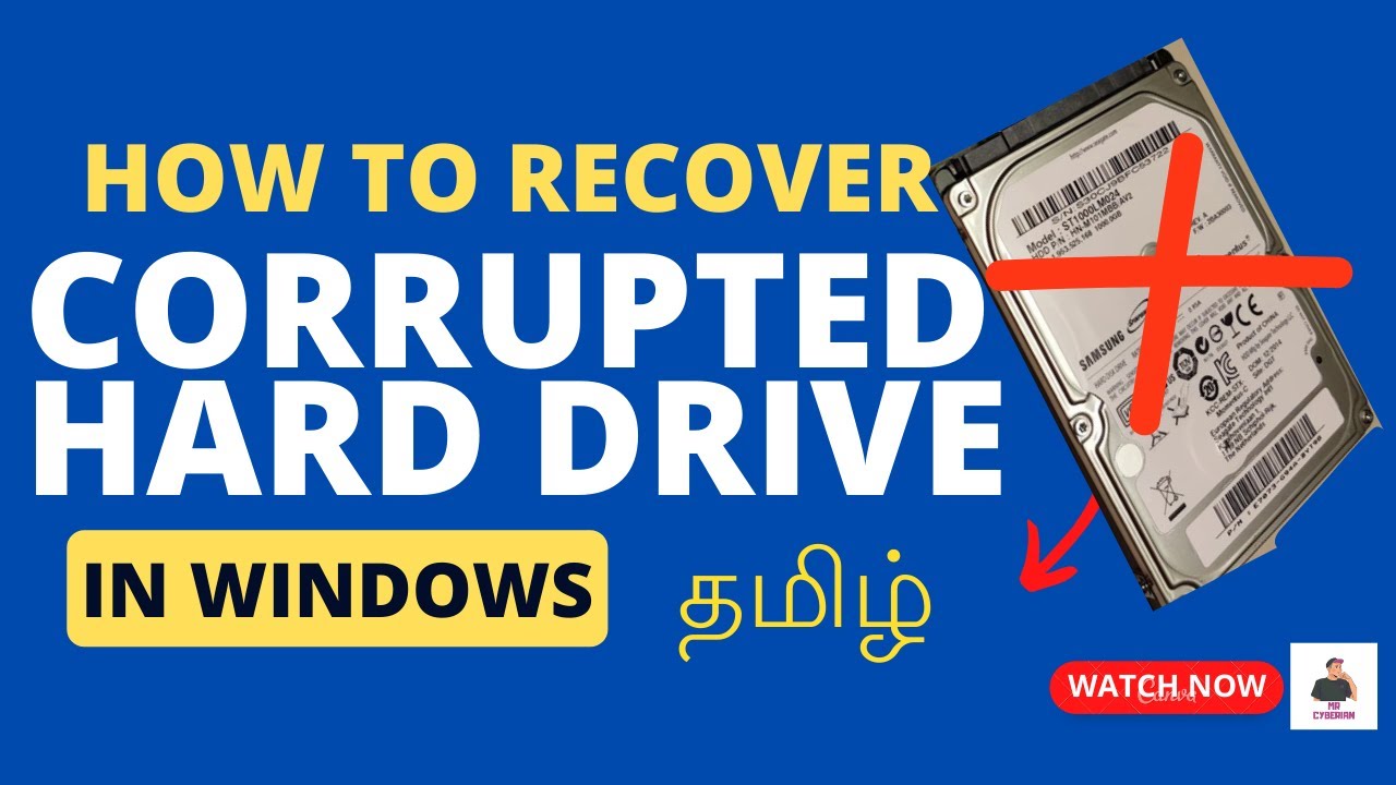 How to recover corrupted Hard drives using Windows troubleshooting ...