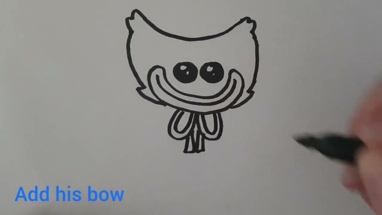 How to Draw Buggy Wuggy - Step by Step - Poppy Playtime - YouTube