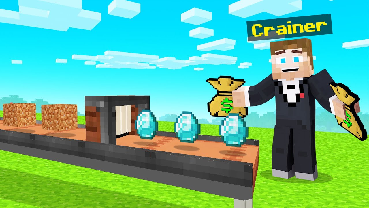How To BECOME A BILLIONAIRE In Minecraft! - YouTube