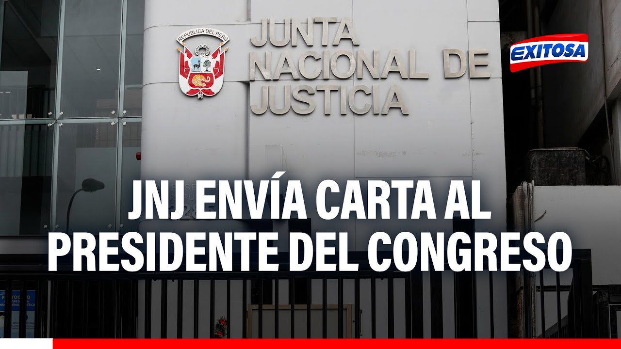 🔴🔵Integrantes de la JNJ envían carta al presidente del Congreso ...