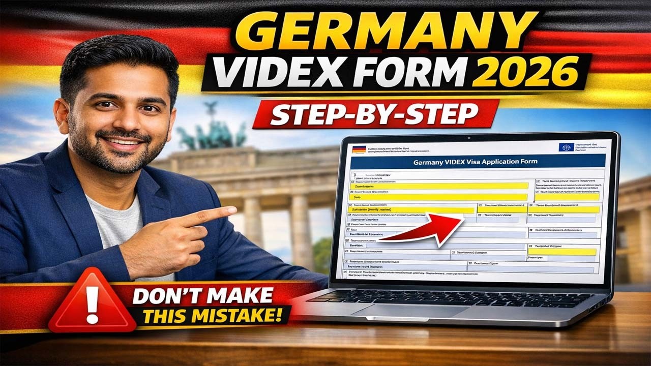 How to edit and fill the Germany visa application form. #videx - YouTube