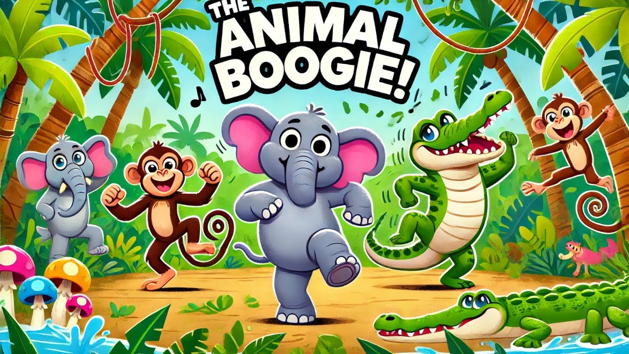 The Animal Boogie 🐘🦁🐒🎶 - YouTube