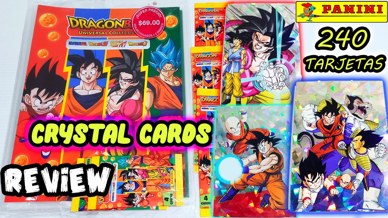 TRADING CARDS DRAGON BALL UNIVERSAL COLLECTION / PANINI / 240 TARJETAS ...