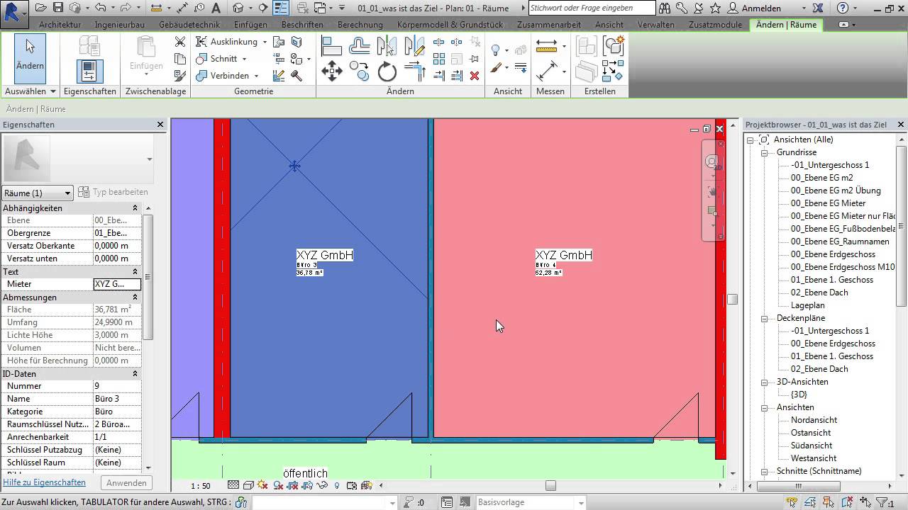 Autodesk Revit - Räume und Flächen Tutorial: Vorstellung und Ziele des ...