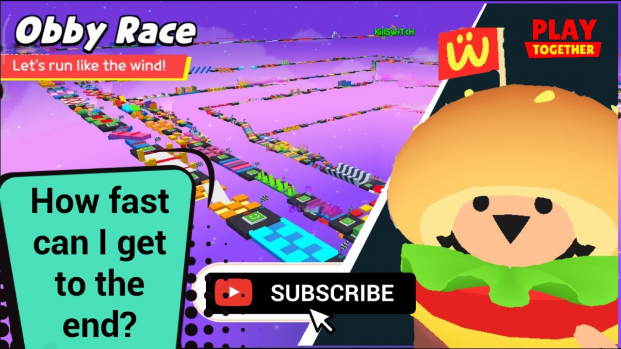 Obby Race Speedrun: PlayTogether - YouTube