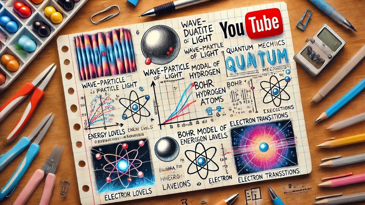 Quantum Mechanics Visualized: Understanding Light, Atoms, and Energy ...