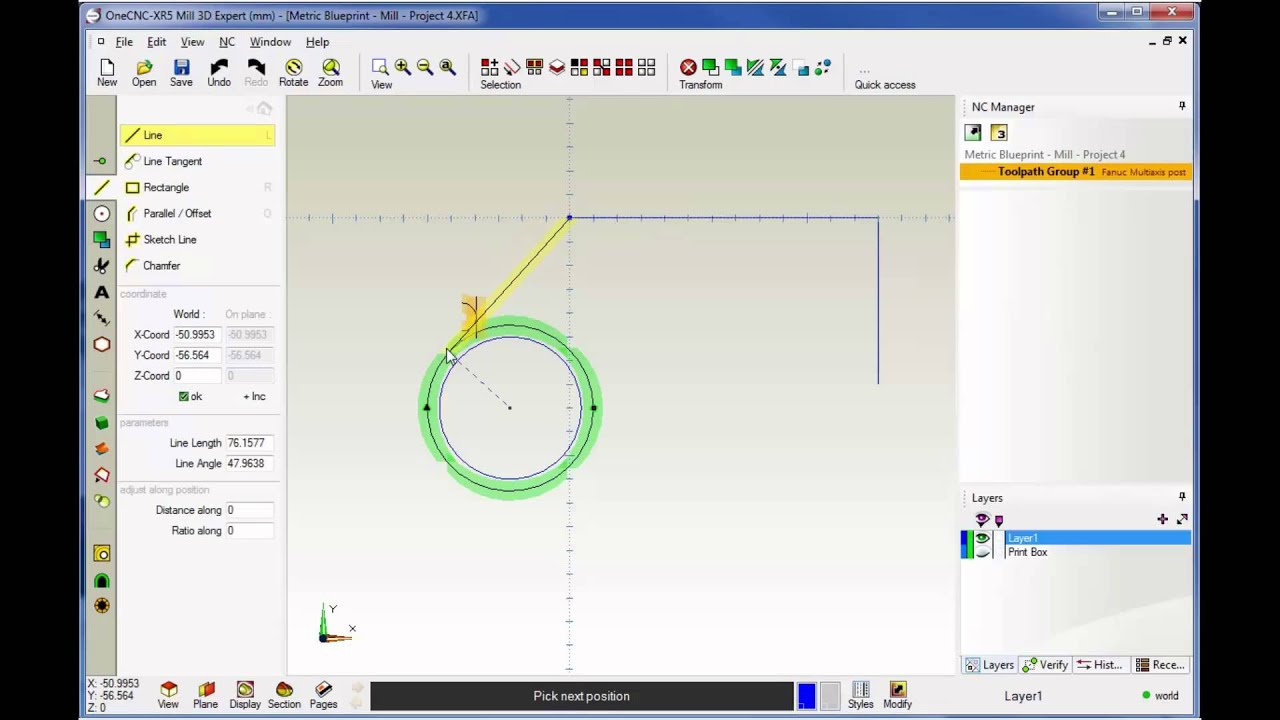 OneCNC CAD CAM Software Training 4 - YouTube
