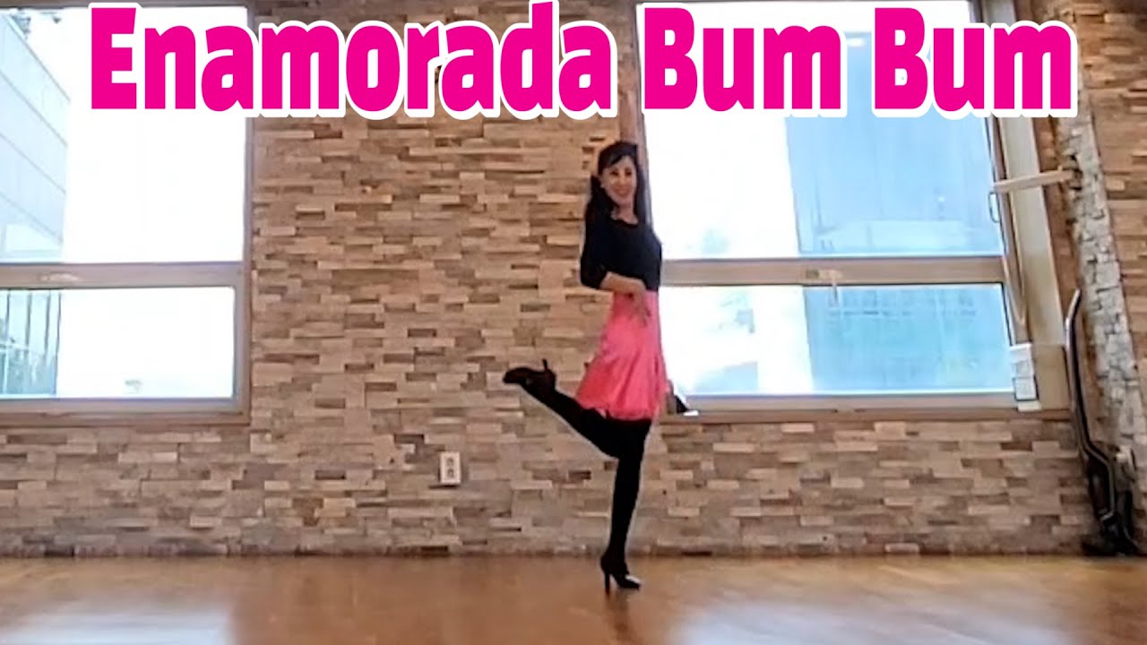 Enamorada Bum Bum (Beginner), coco line dance, heeyonkim(kira) - YouTube