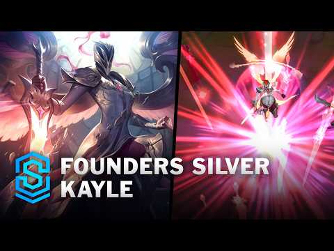 Founders Silver Kayle Skin Spotlight - Pre-Release - PBE Preview - League of Legends