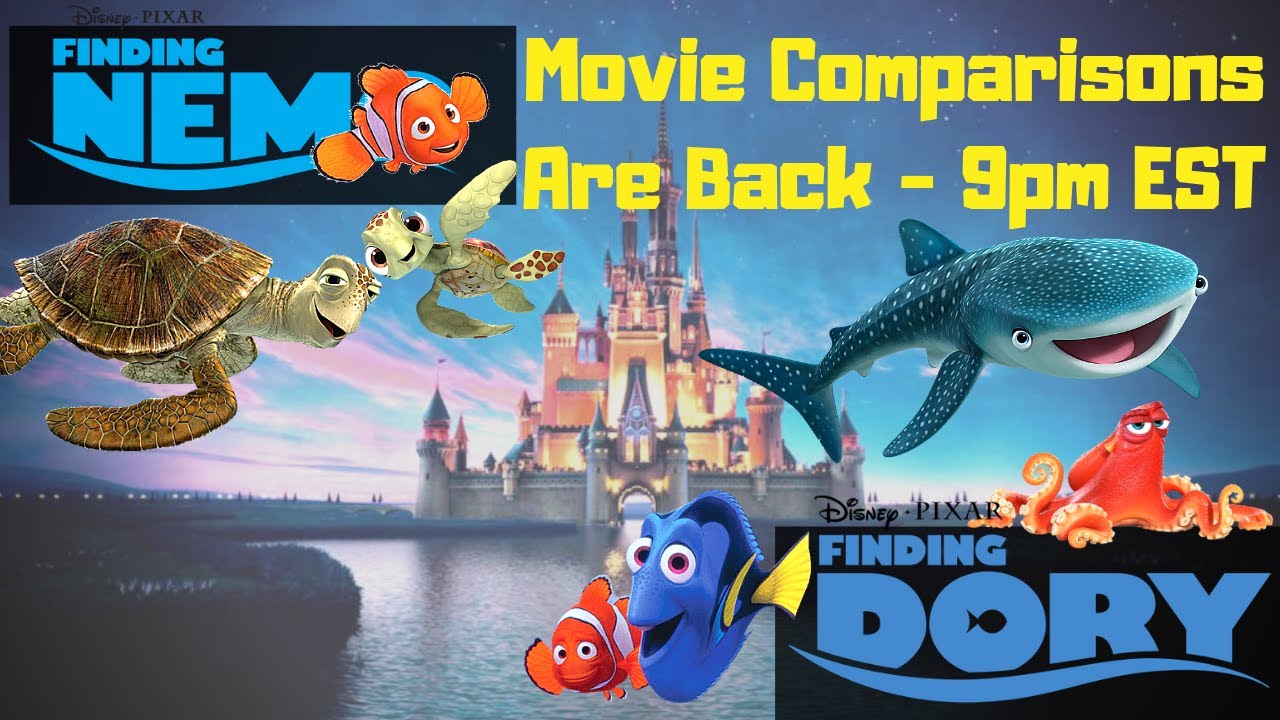 Disney Talk Tuesday 8.6.19 | Finding Nemo vs Finding Dory | Movie ...