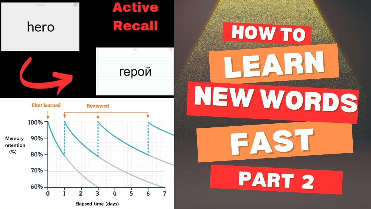 Top 5 Tips to learning new vocab FAST - YouTube