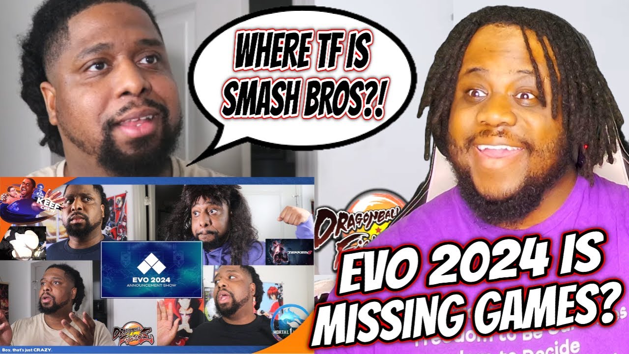 Mightykeef How FIGHTING GAME PLAYERS Reacted to EVO 2024 LINEUP ...