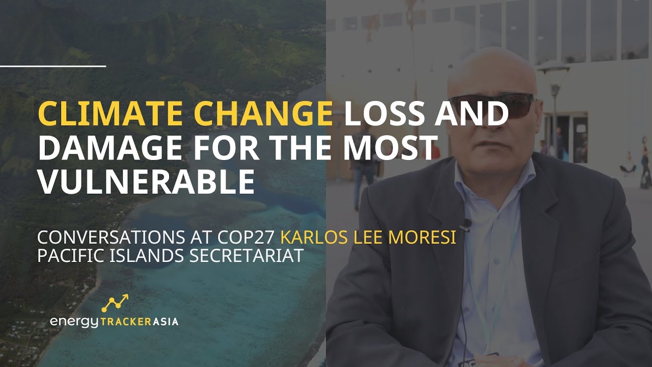 Loss and Damage for the Pacific Islands COP27 | Karlos Lee Moresi ...