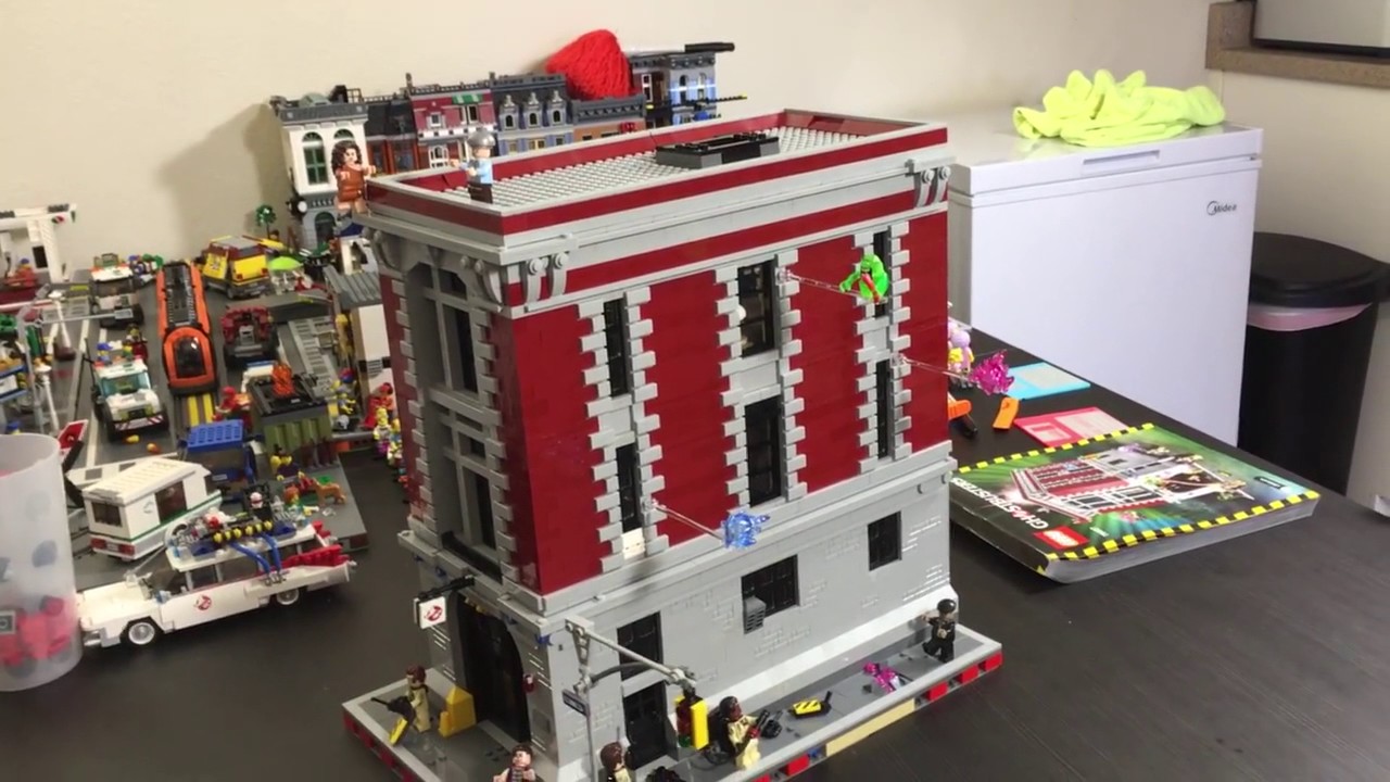 LEGO Ghostbusters 75827 Firehouse Headquarters - YouTube