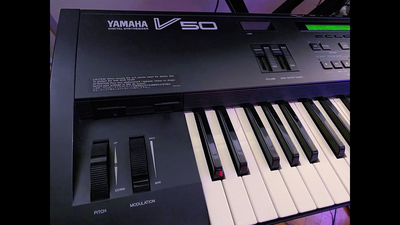 Yamaha V50 Demo - YouTube