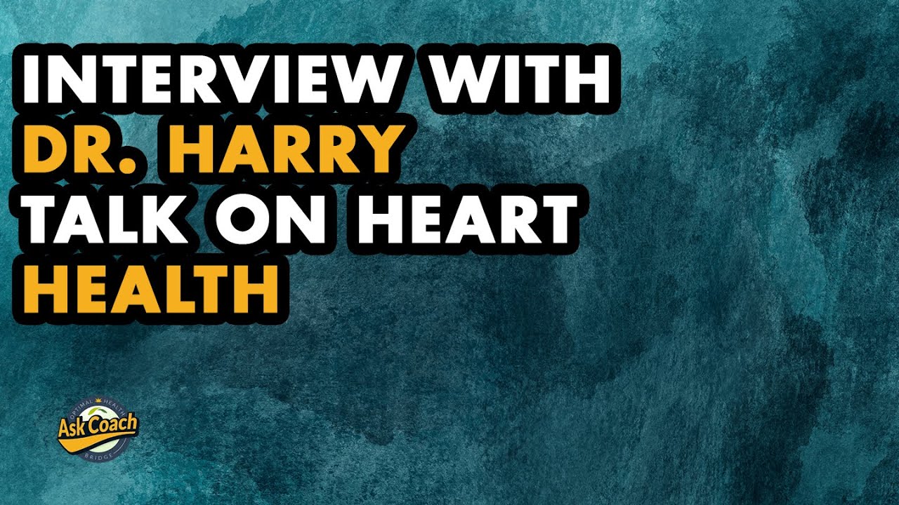 Dr Harry Talk on Heart Health | Arginine | Digital Pulse Wave Analysis ...