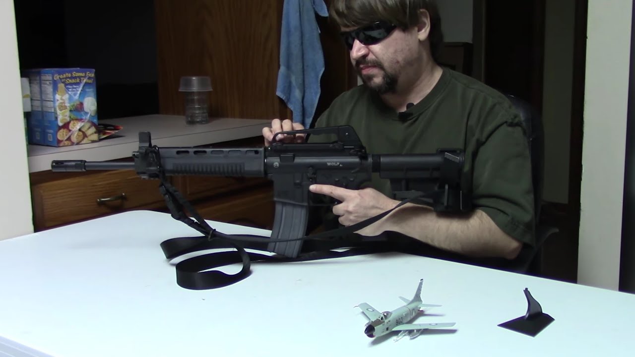 Taiwan's F-86D Sabredog Interceptor & T-91 Piston Driven Carbine - YouTube