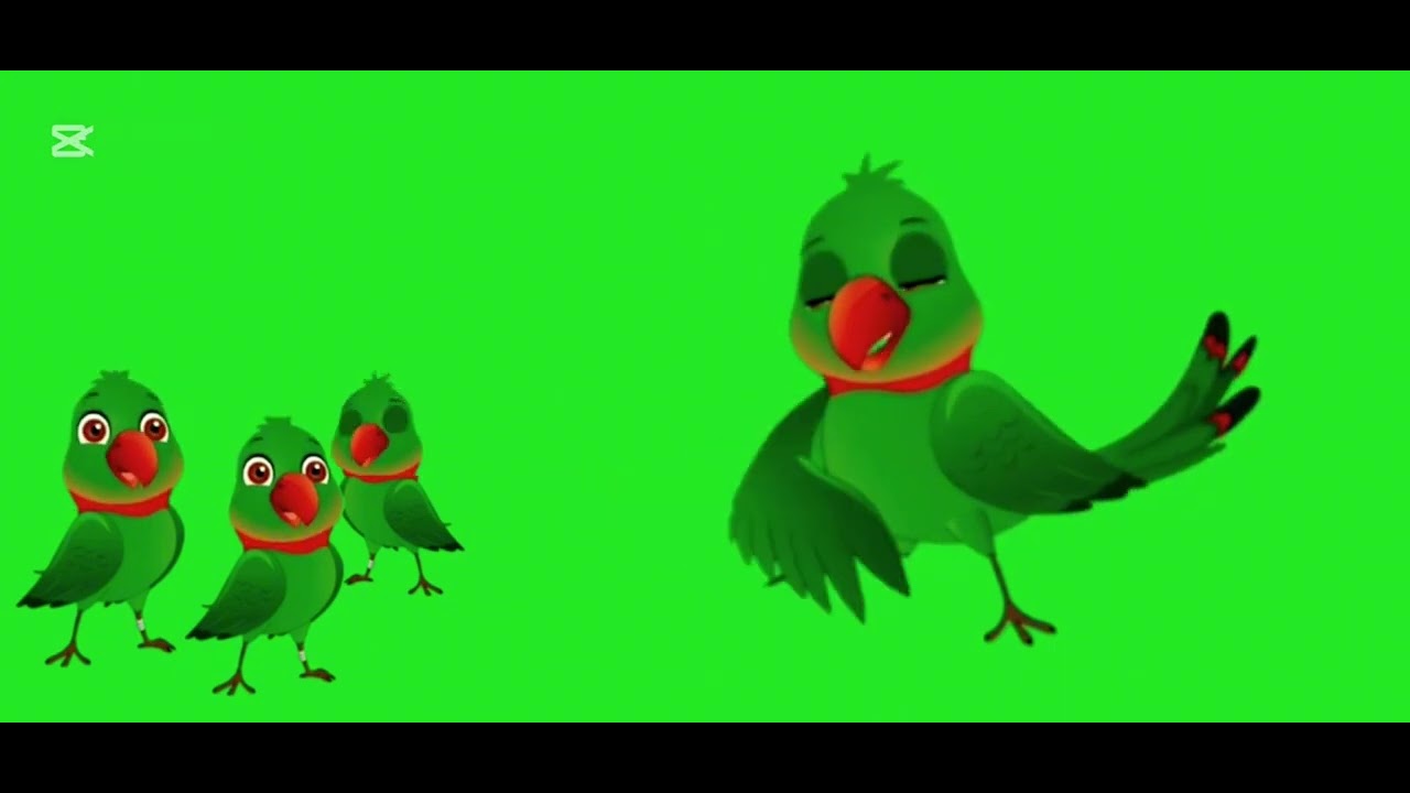 The chattering parrot poem @kids world - YouTube