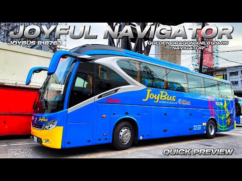 QUICK PREVIEW: JOYBUS NEWEST GOLDEN DRAGON NAVIGATOR - YouTube