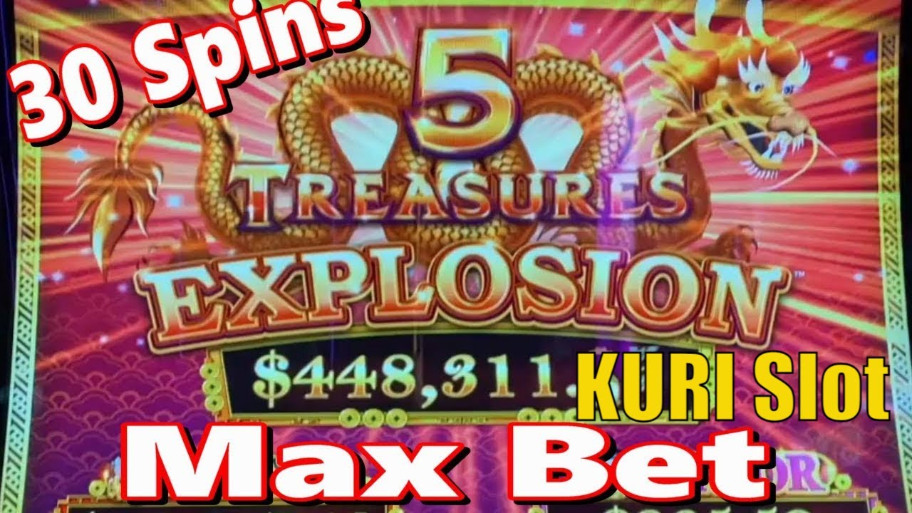 ★SLOT MAX BET 30 SPINS ! MAX 30 Season 2 #2★5 TREASURES EXPLOSION Slot ...