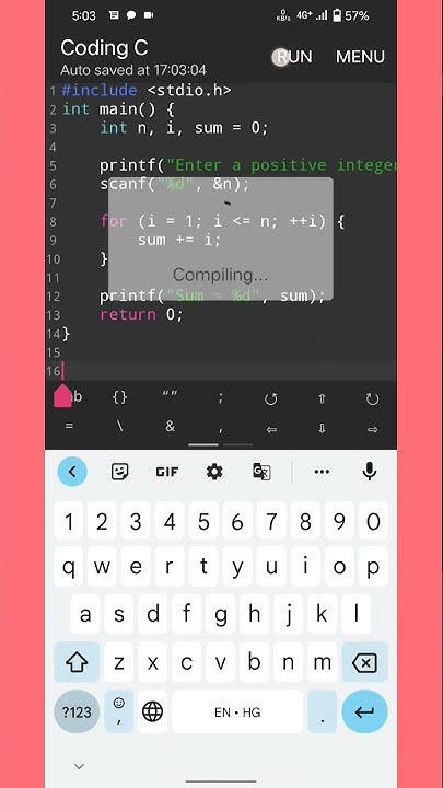 Sum of Natural Numbers Using for Loop #coding #programming - YouTube