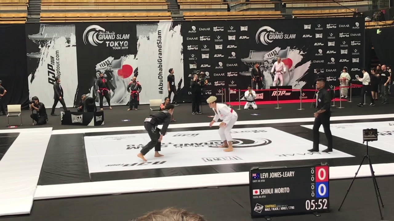 Abu Dhabi Grand Slam2019 levi jones vs shinji morito - YouTube
