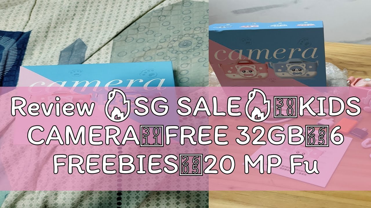 Review 🔥SG SALE🔥【KIDS CAMERA】FREE 32GB★6 FREEBIES★20 MP Full HD★Dual ...