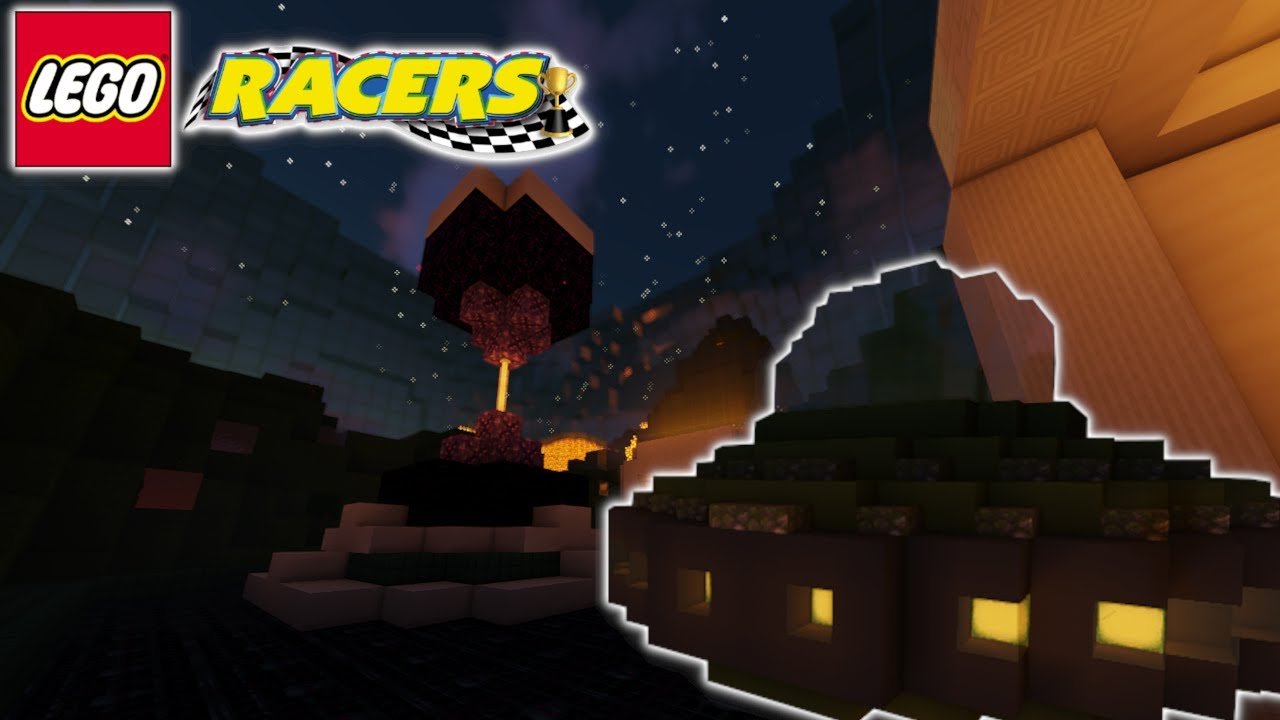 (LEGO Racers) Alien Rally Asteroid in Minecraft! - YouTube