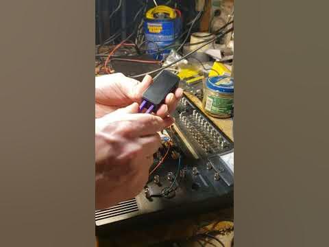 Compact Morse iambic paddle / Arduino Iambic Keyer - YouTube