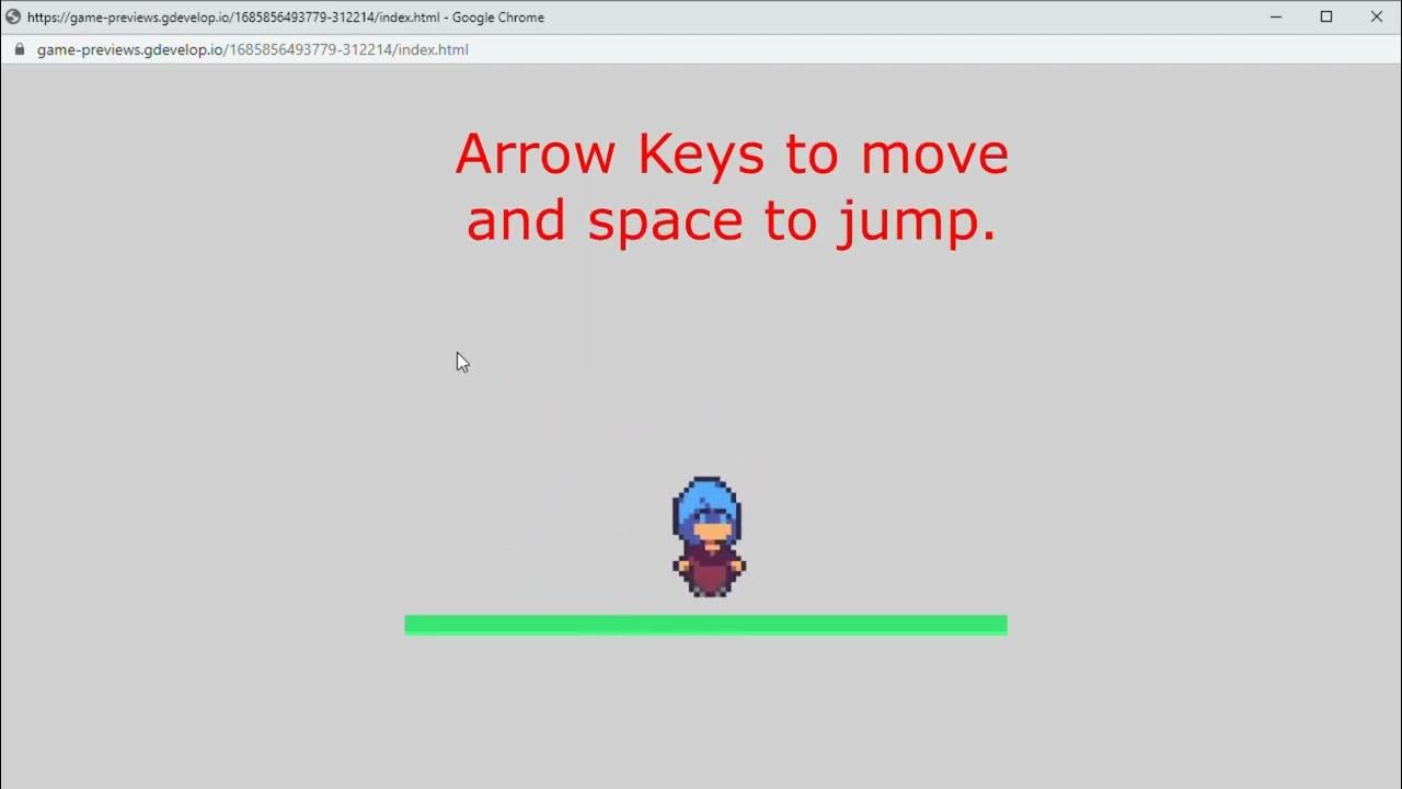 How to make a basic platformer using - Gdevelop - YouTube