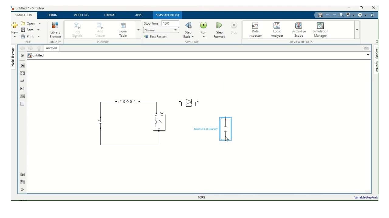 Simulation of Step up chopper using MATLAB Simulink - YouTube