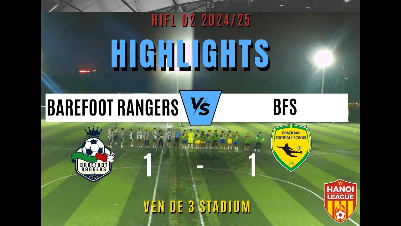 HIGHLIGHTS BFS vs BAREFOOT RANGERS -26/11/2024 - YouTube