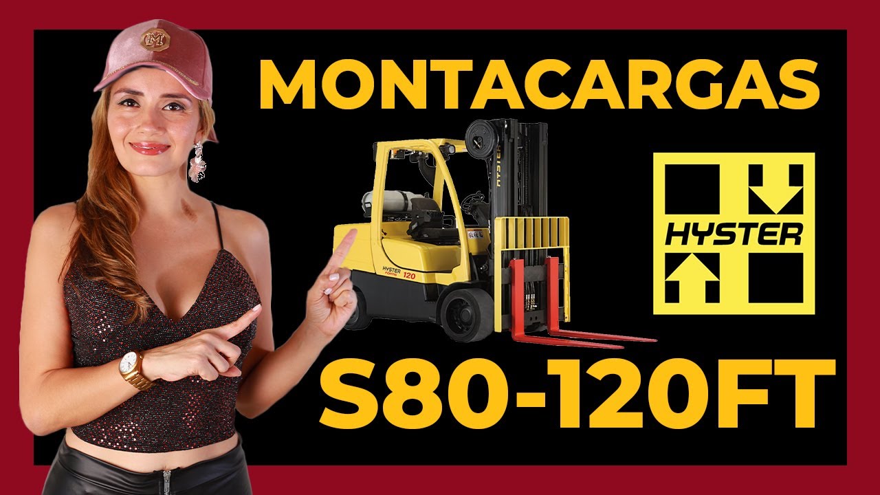 👷‍♂️ #6 MONTACARGAS HYSTER S80-120FT Aprende todo sobre este ...