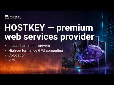 HOSTKEY in 3 Minutes: Servers, Data Centers, and What We Actually Do