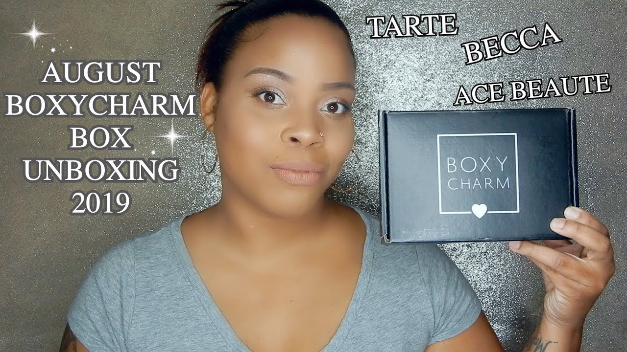 AUGUST BOXYCHARM BOX UNBOXING 2019||ANGIE&THREE!! - YouTube