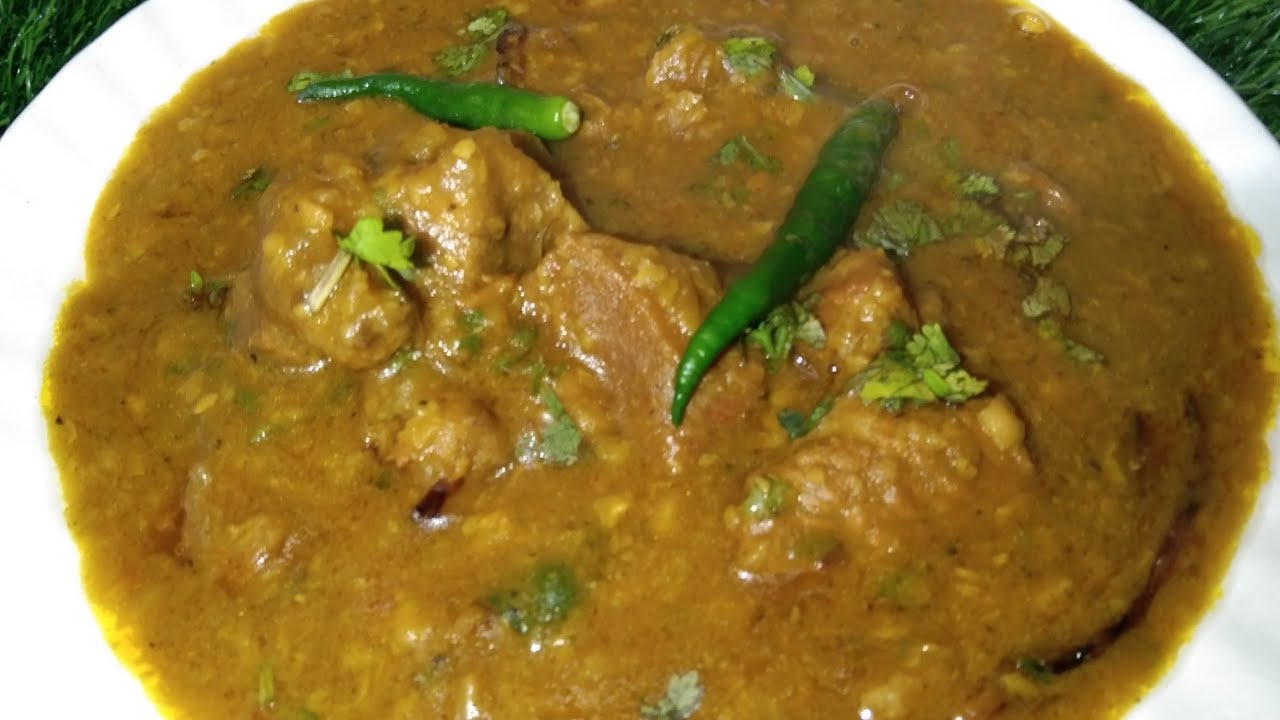 Mutton Daal Gosht | Chana Daal Gosht Recipe - YouTube